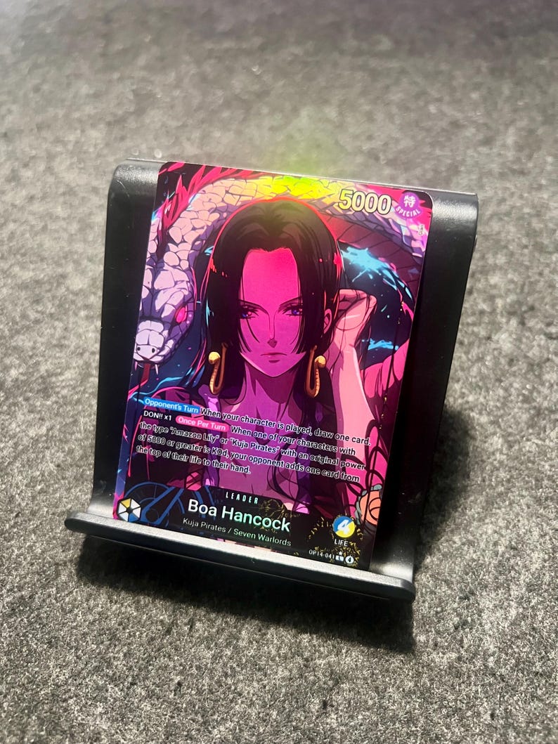 Boa Hancock (OP14), Custom Leader of One Piece TCG Blue Yellow - Etsy