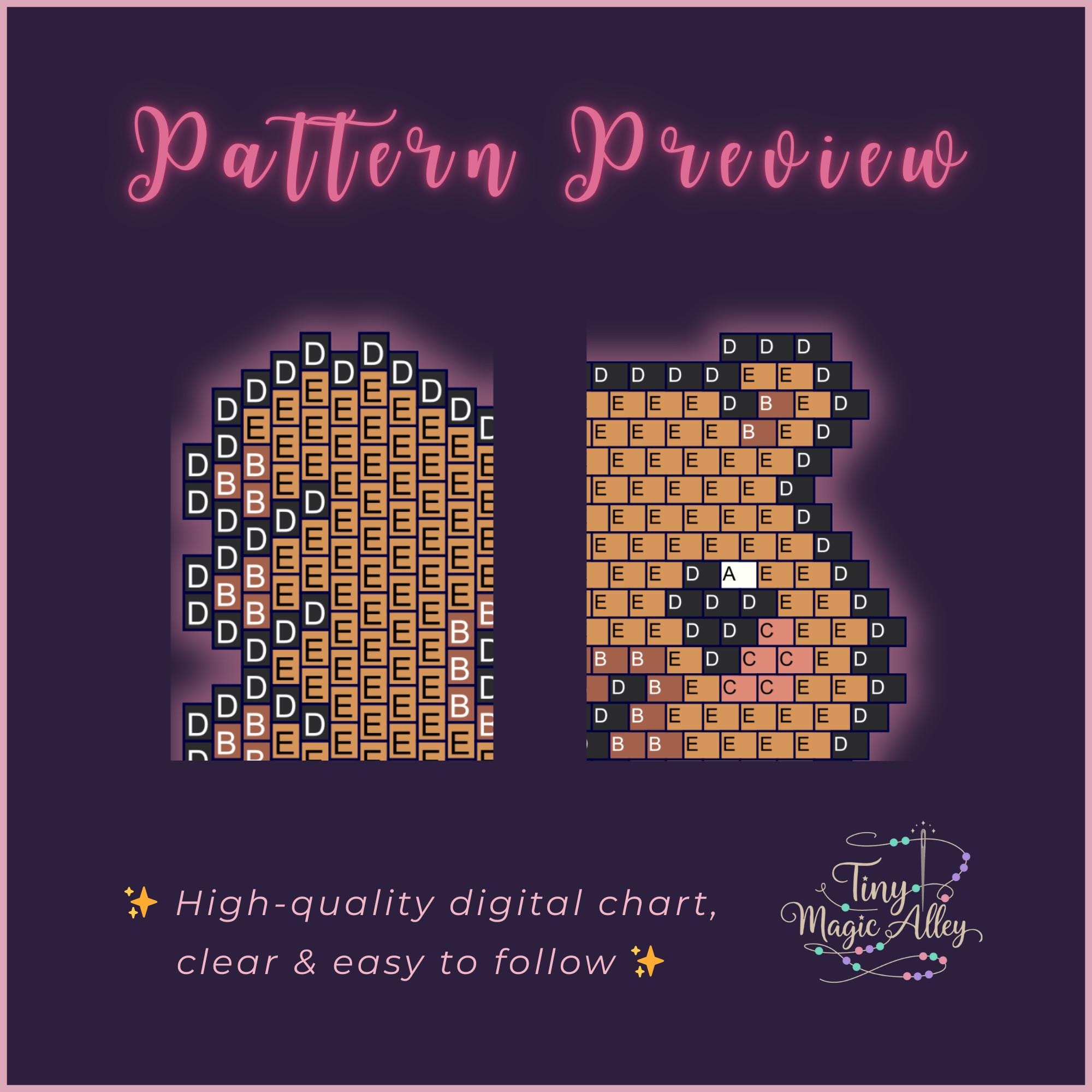 Capybara Buddy Bead Pattern PDF - Brick Stitch & Peyote Beadweaving ...