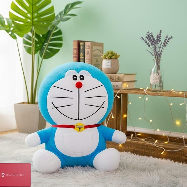 Doraemon Plush - Etsy