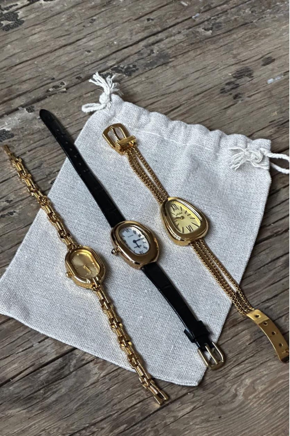Gold Chain Watch | Stainless Steel | Everyday Jewellery | Gift for Her ...