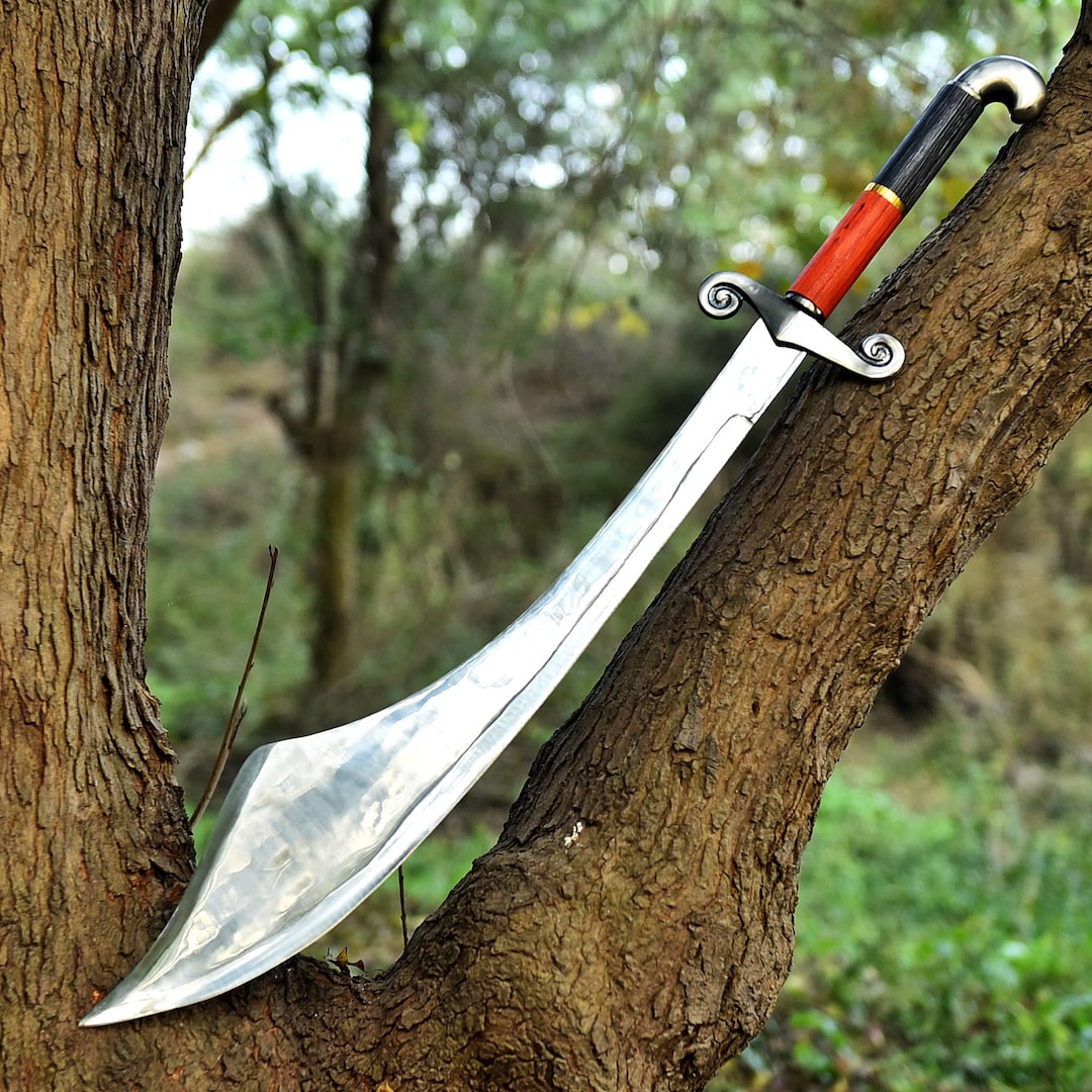 Handmade Chinese Dao Sword: Cosplay Broadsword With Rosewood Handle - Etsy