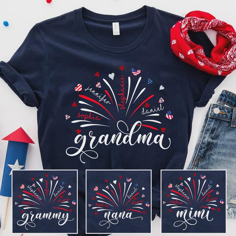Gigi Patriotic Print - Etsy