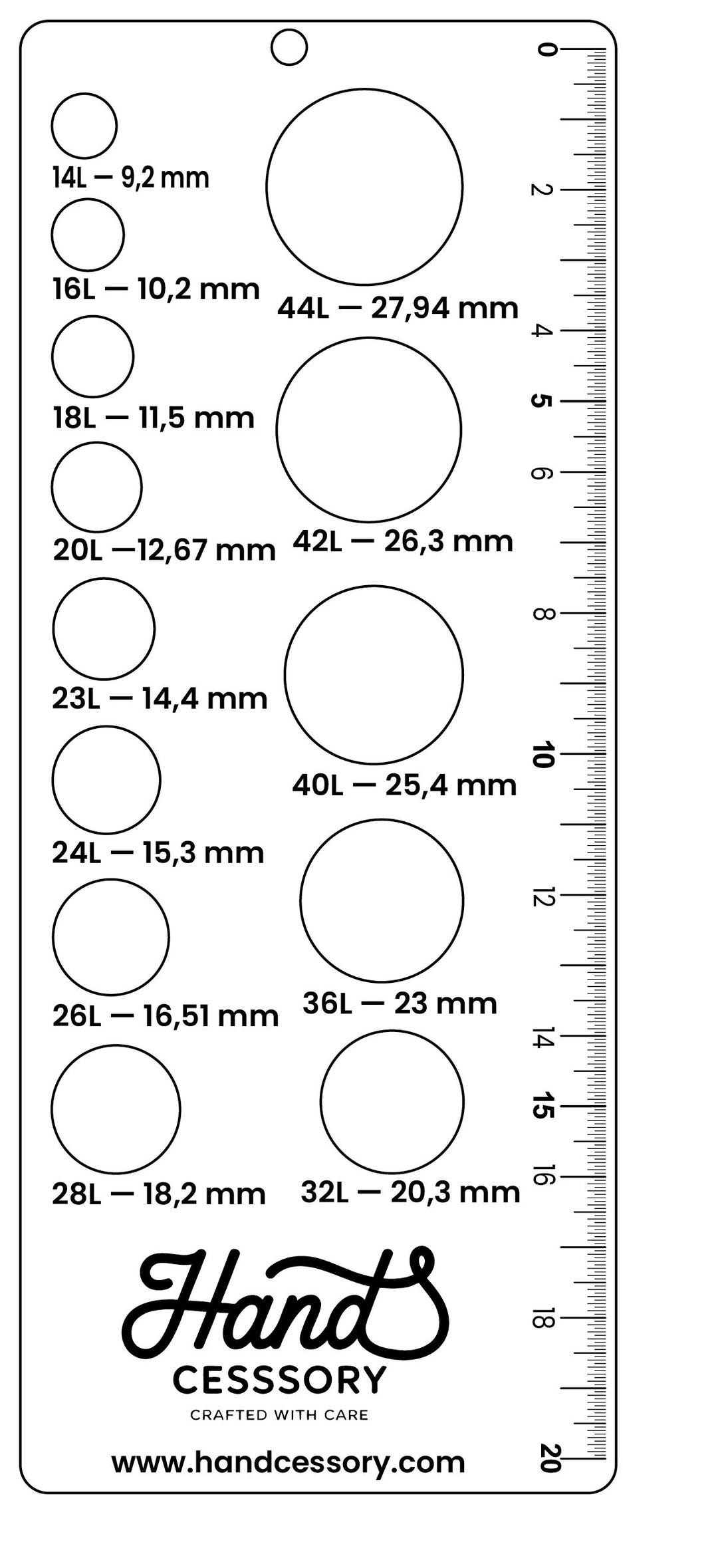 Button Sizer Template: Laser Cut & Printable Sewing Tool (digital Pack ...