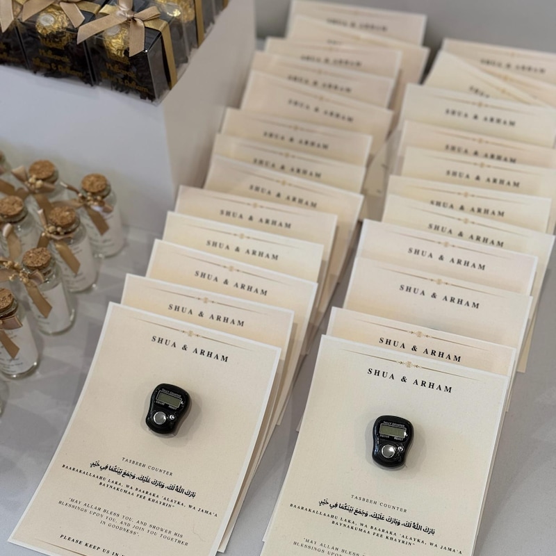 Tasbih Counter Paper - Etsy UK