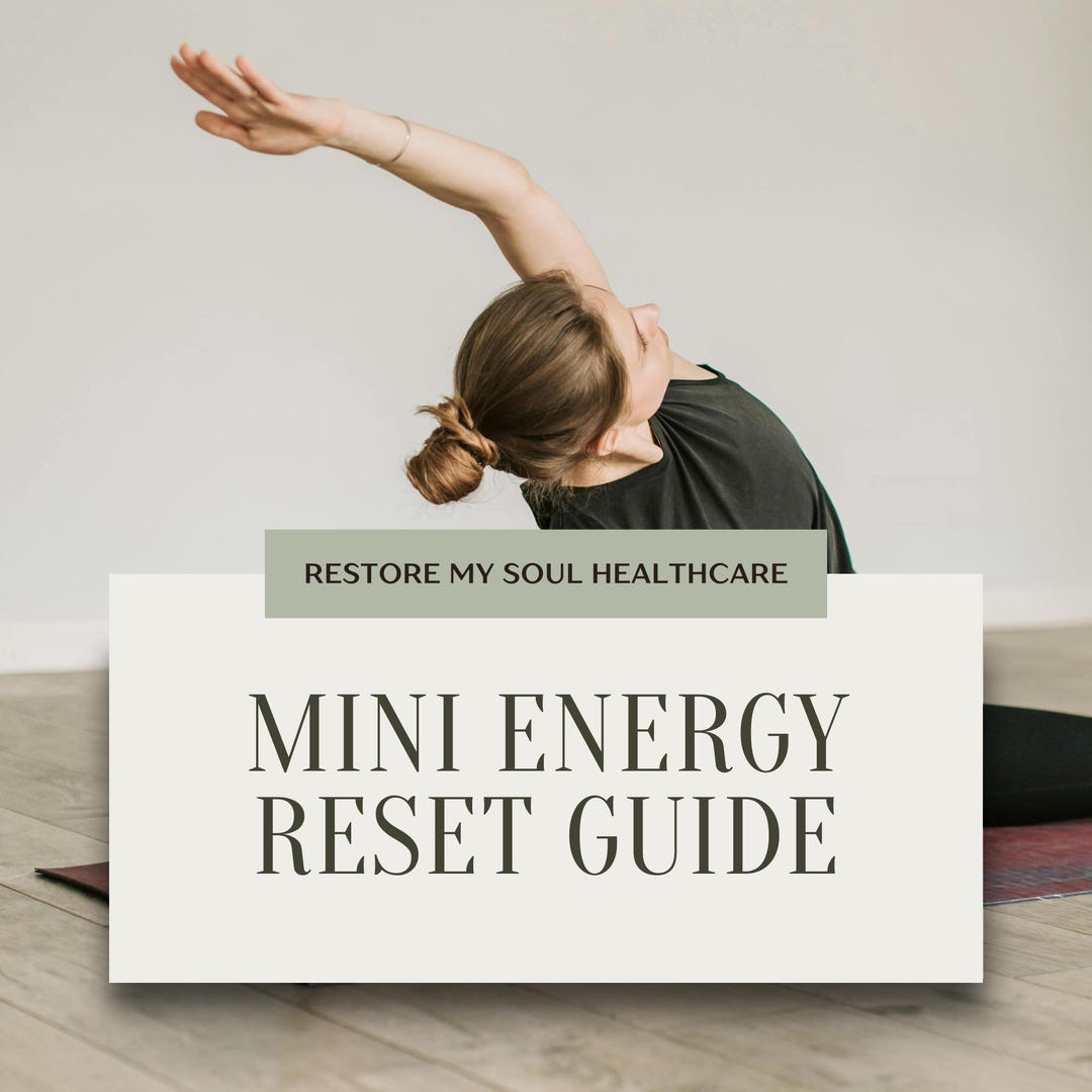 Mini Energy Reset Guide | 3-day Energy Detox | Quick Wellness Reset ...