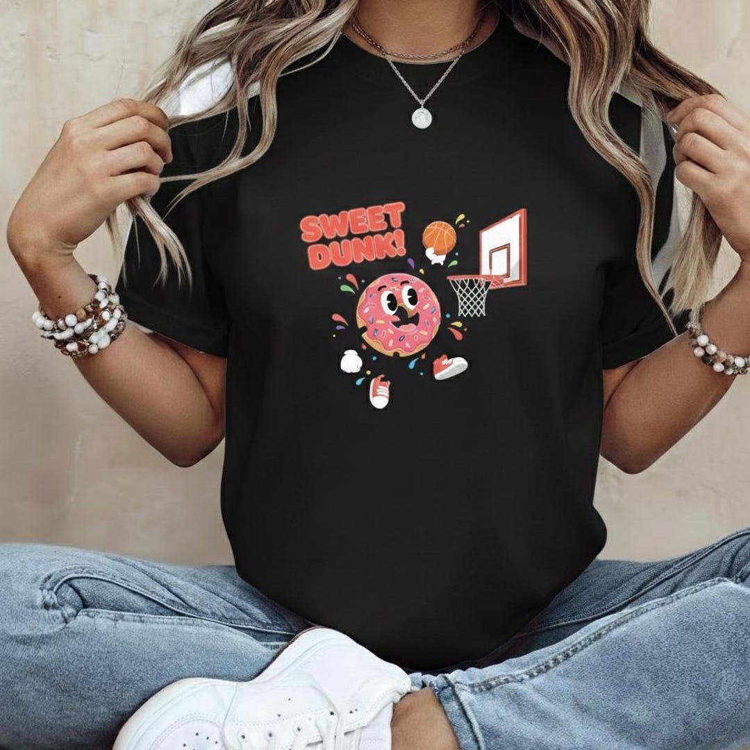 Funny Basketball Donut SWEET DONUT! PNG: Donut Basketball Cartoon Sports Fan Png Sweet Dessert ...