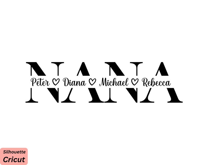 Personalized Family Name SVG, Custom Family Name Sign SVG, Surname SVG ...