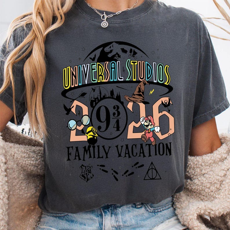 Vintage Retro Universal Studios 2026 Shirt, Universal Studios Sweathirt ...