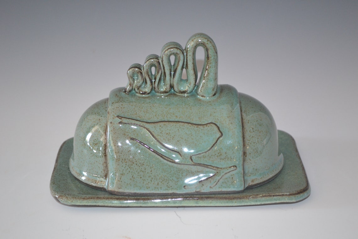 Stoneware Butter Dish Butter Dish Ceramic Butter Dish | Etsy