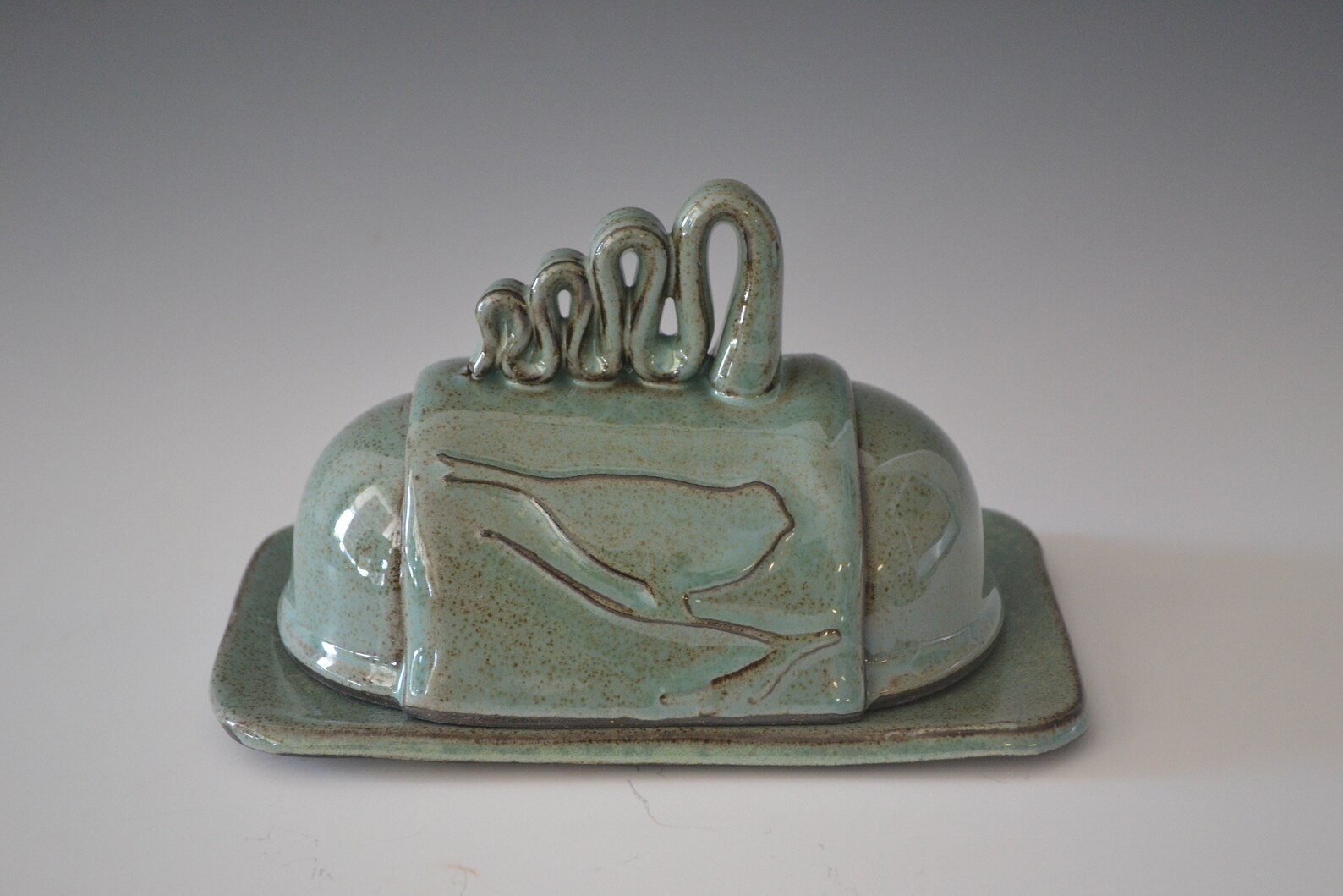 Stoneware Butter Dish Butter Dish Ceramic Butter Dish | Etsy