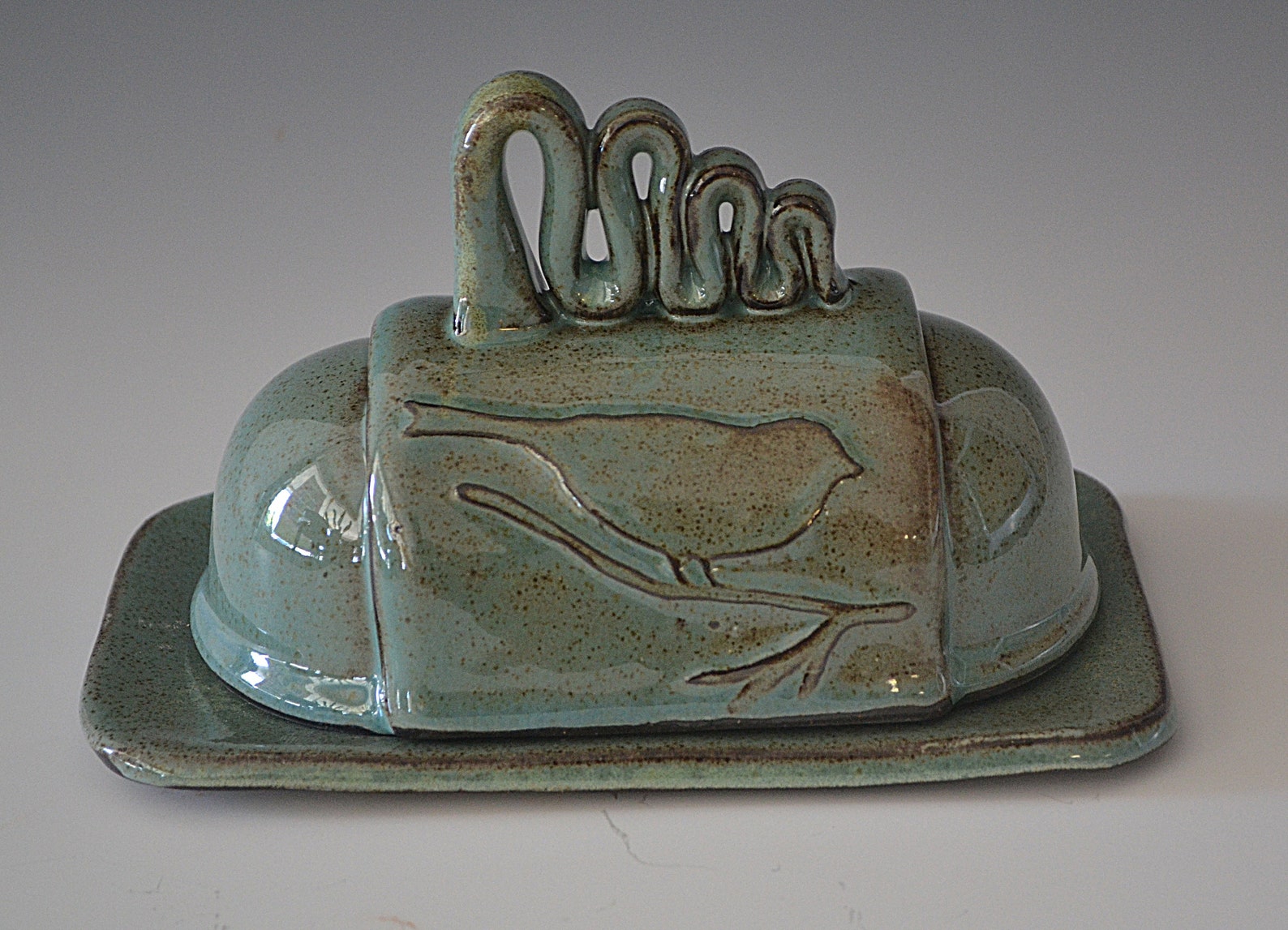 Stoneware Butter Dish Butter Dish Ceramic Butter Dish | Etsy