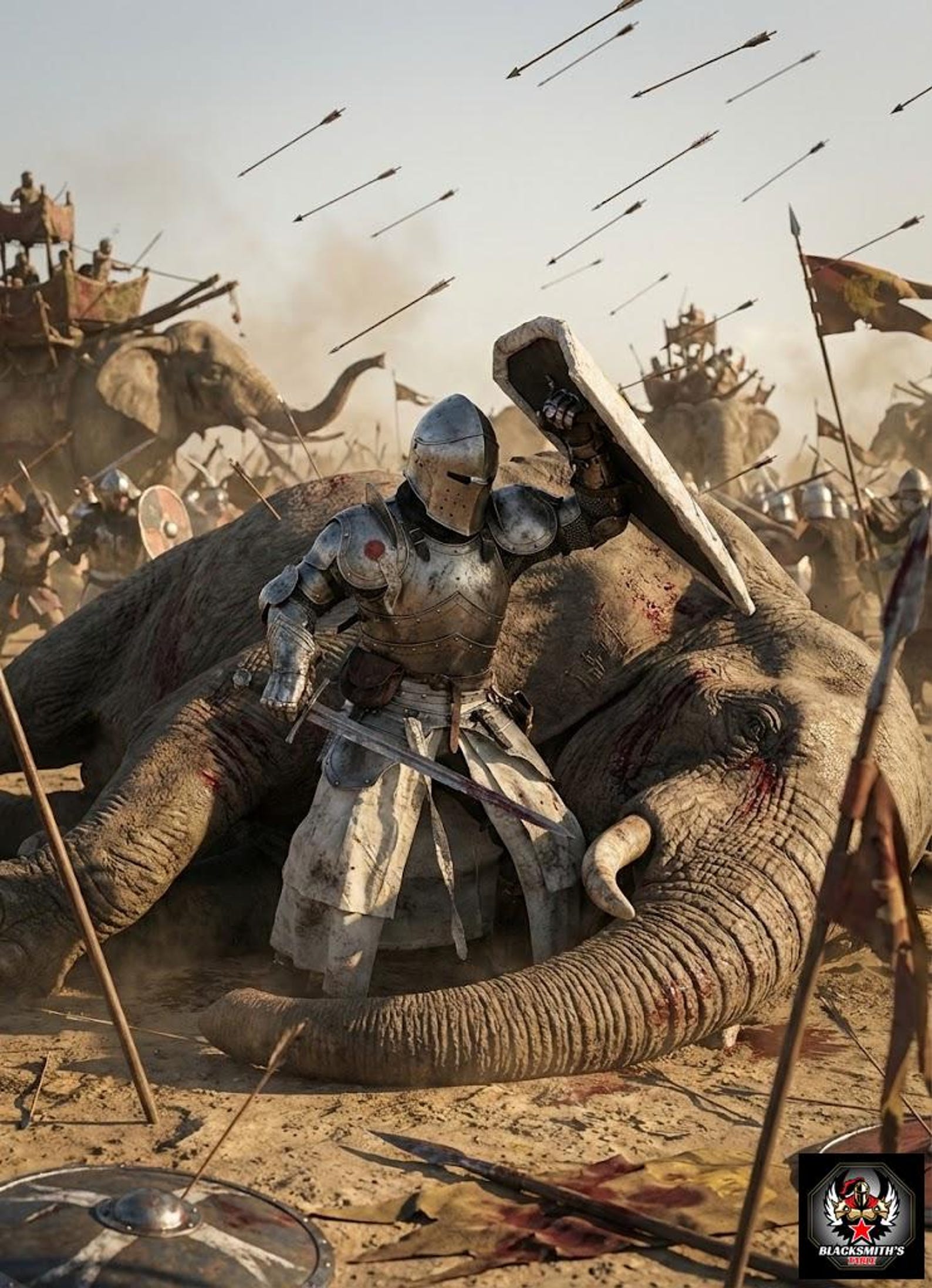 Full Body Barbute Armor & Barbuta Helmet | 18 Gauge Steel Medieval ...