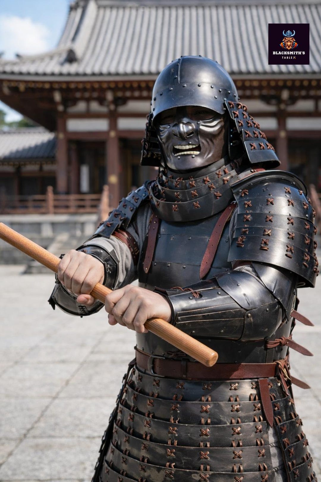 Japanese Samurai Armor Set With Kabuto Helmet and Mask | 18G Steel ...