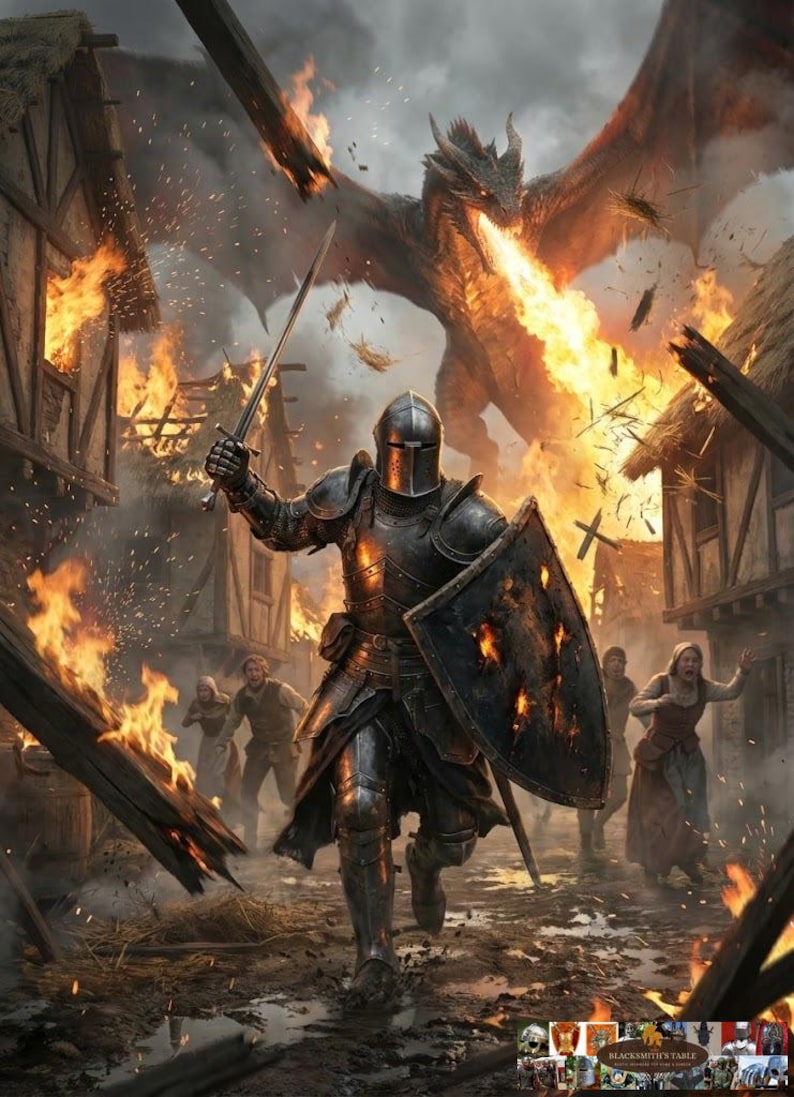 Medieval Black Knight Armor Suit | 18G Dark Steel Plate for LARP ...