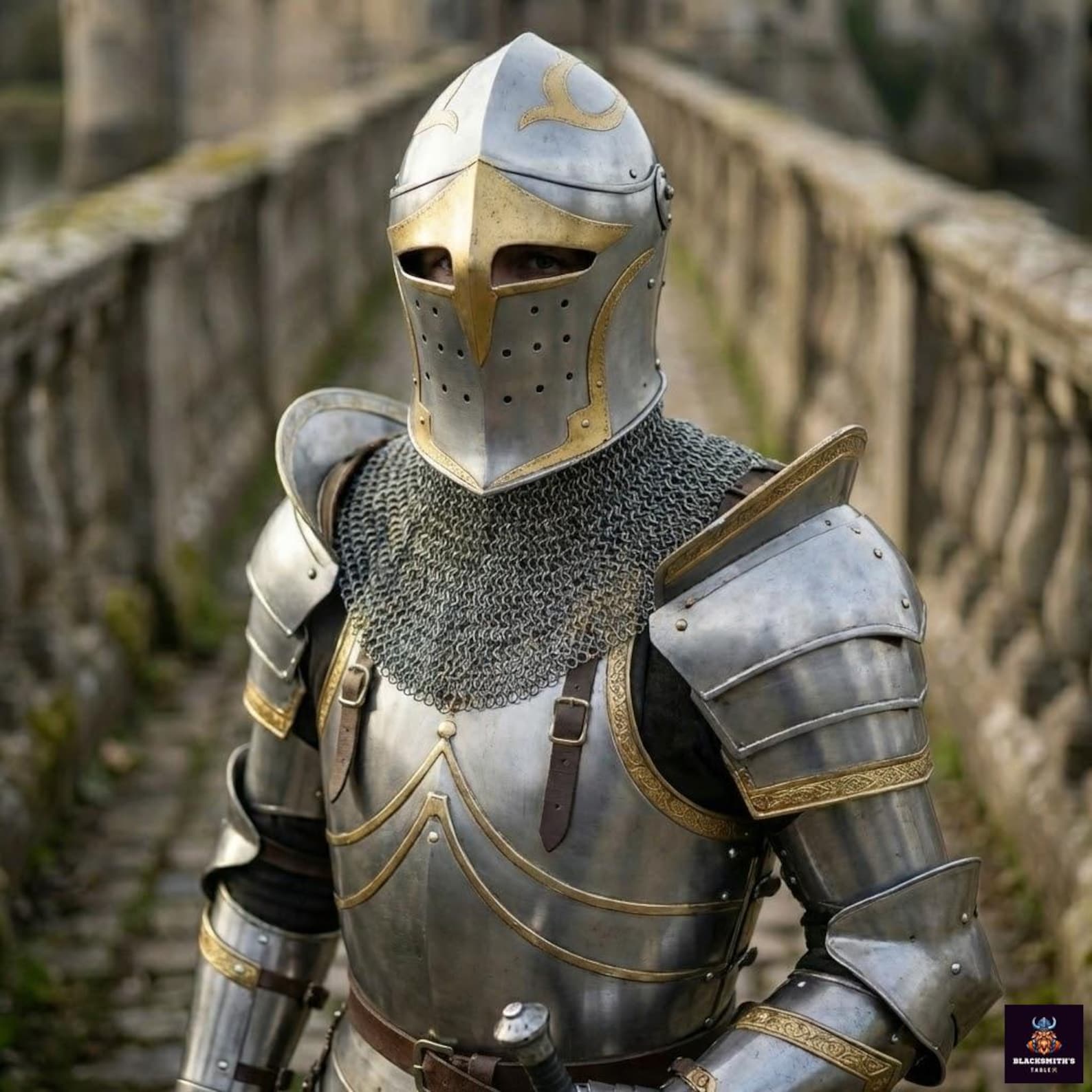 Royal Medieval Kings Guard Knight Full Body Armor Suit | 18G Steel ...