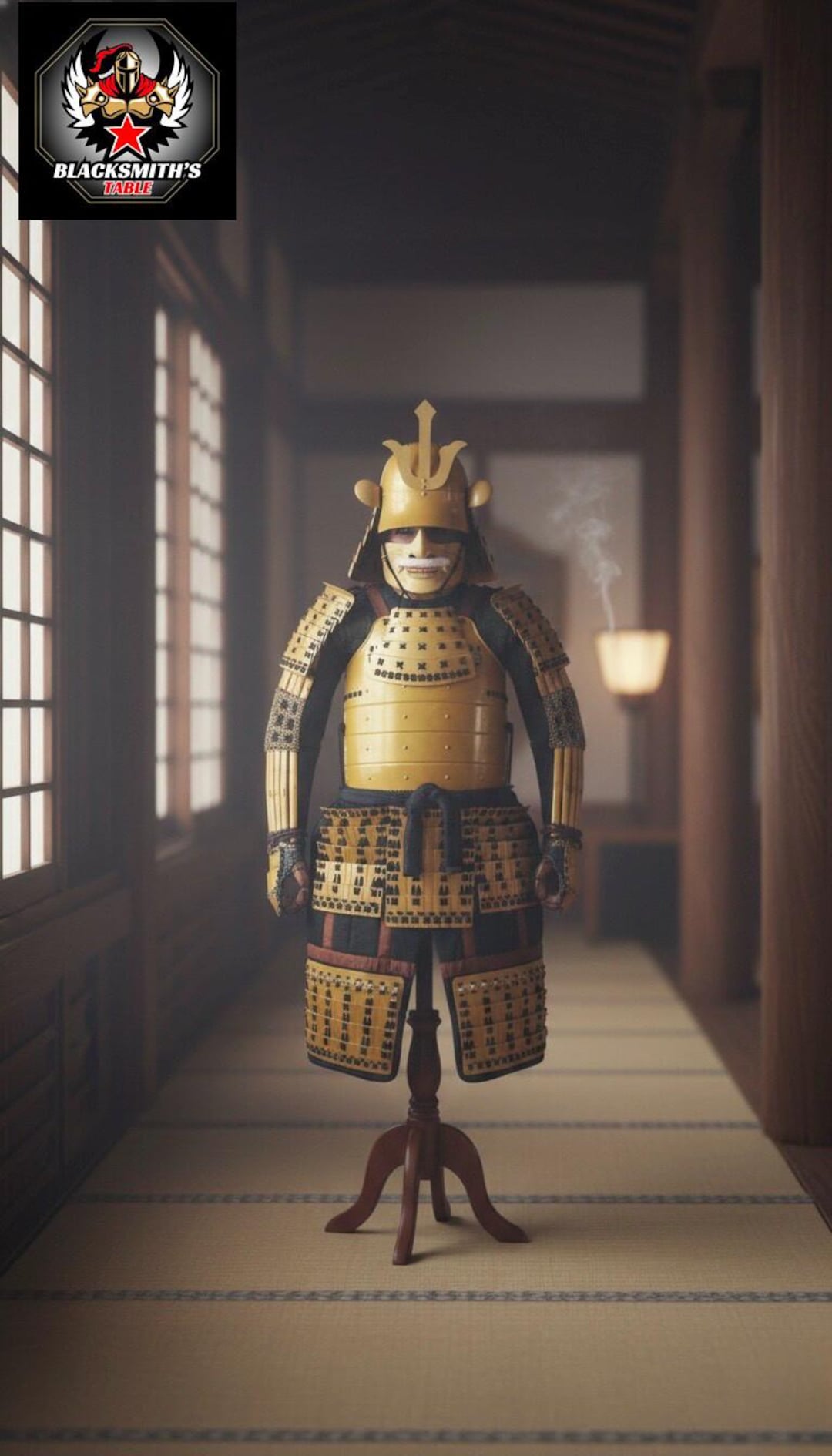 Samurai Yoroi Armor | Japanese Kabuto Helmet With Dragon Mask | Sengoku ...