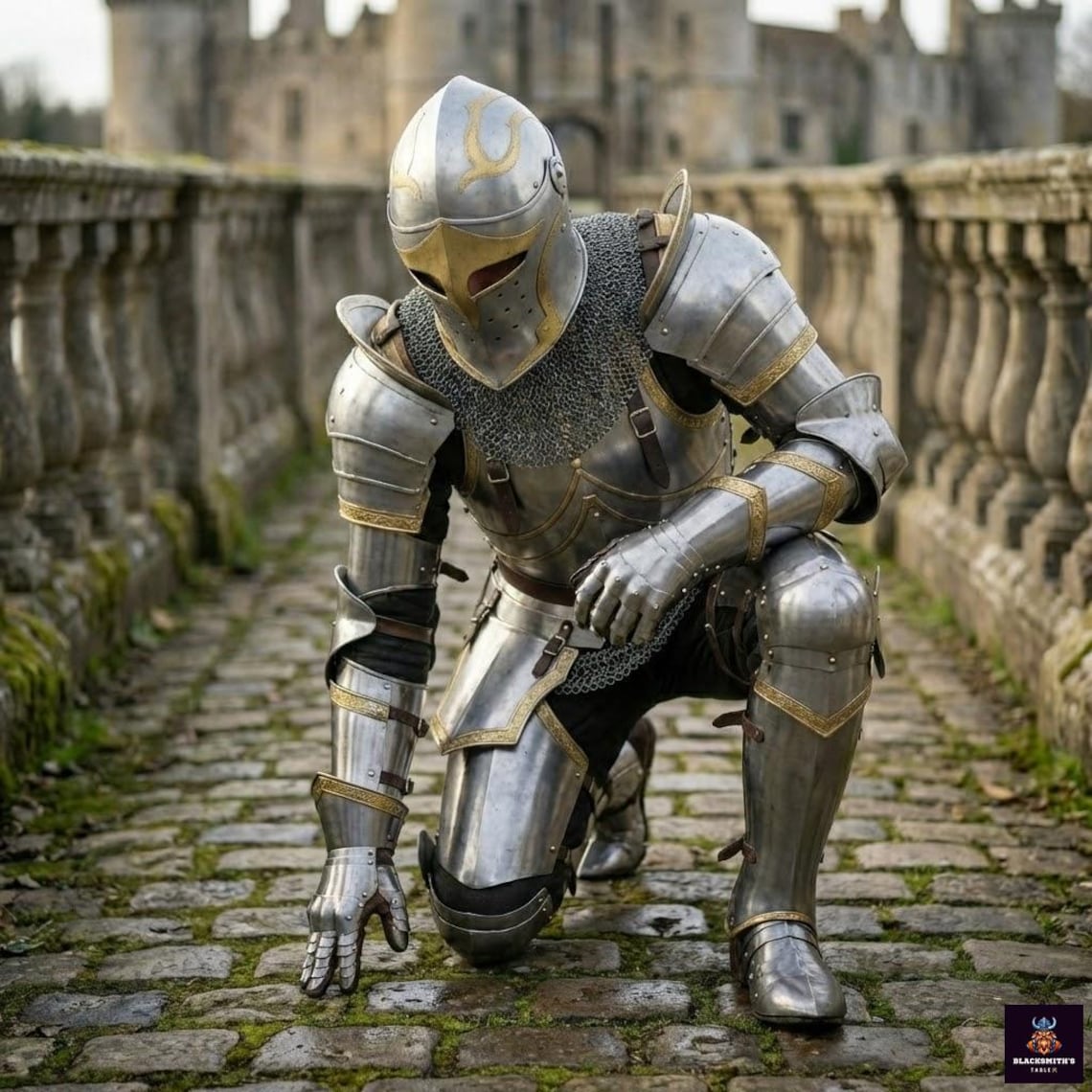 Royal Medieval Kings Guard Knight Full Body Armor Suit | 18G Steel ...
