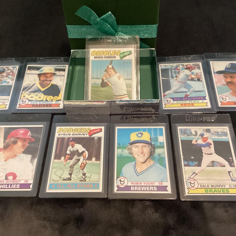 Baseball Cards 1970s - Etsy