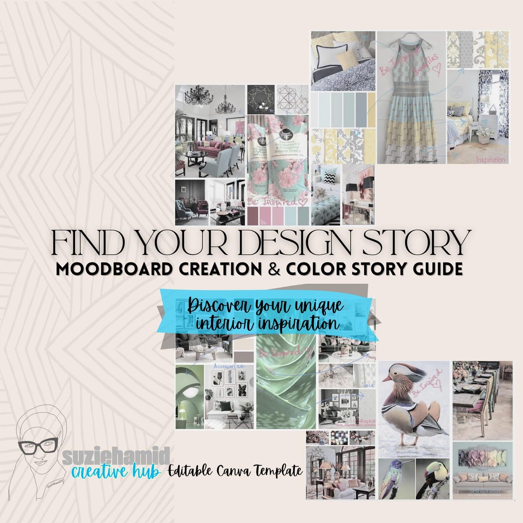 Find Your Design Story® * Interior Style Guide * Moodboard & Color ...