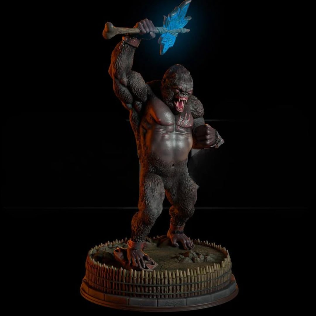 Colossal Ape STL – Giant Primal Beast Titan 3D Print Model - Etsy