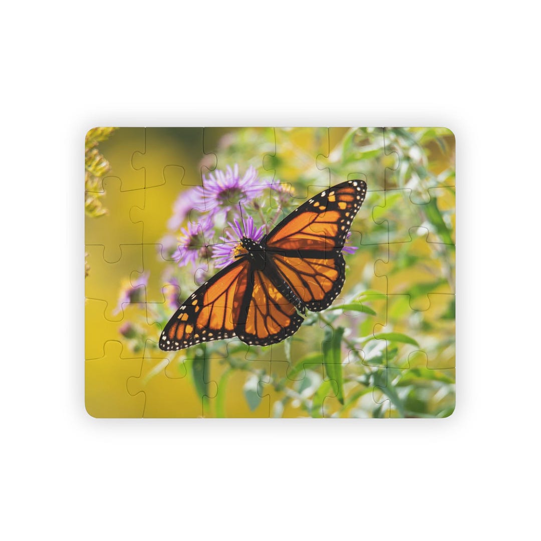 Monarch Butterfly Puzzle Kids' Puzzle | 30-piece - Etsy