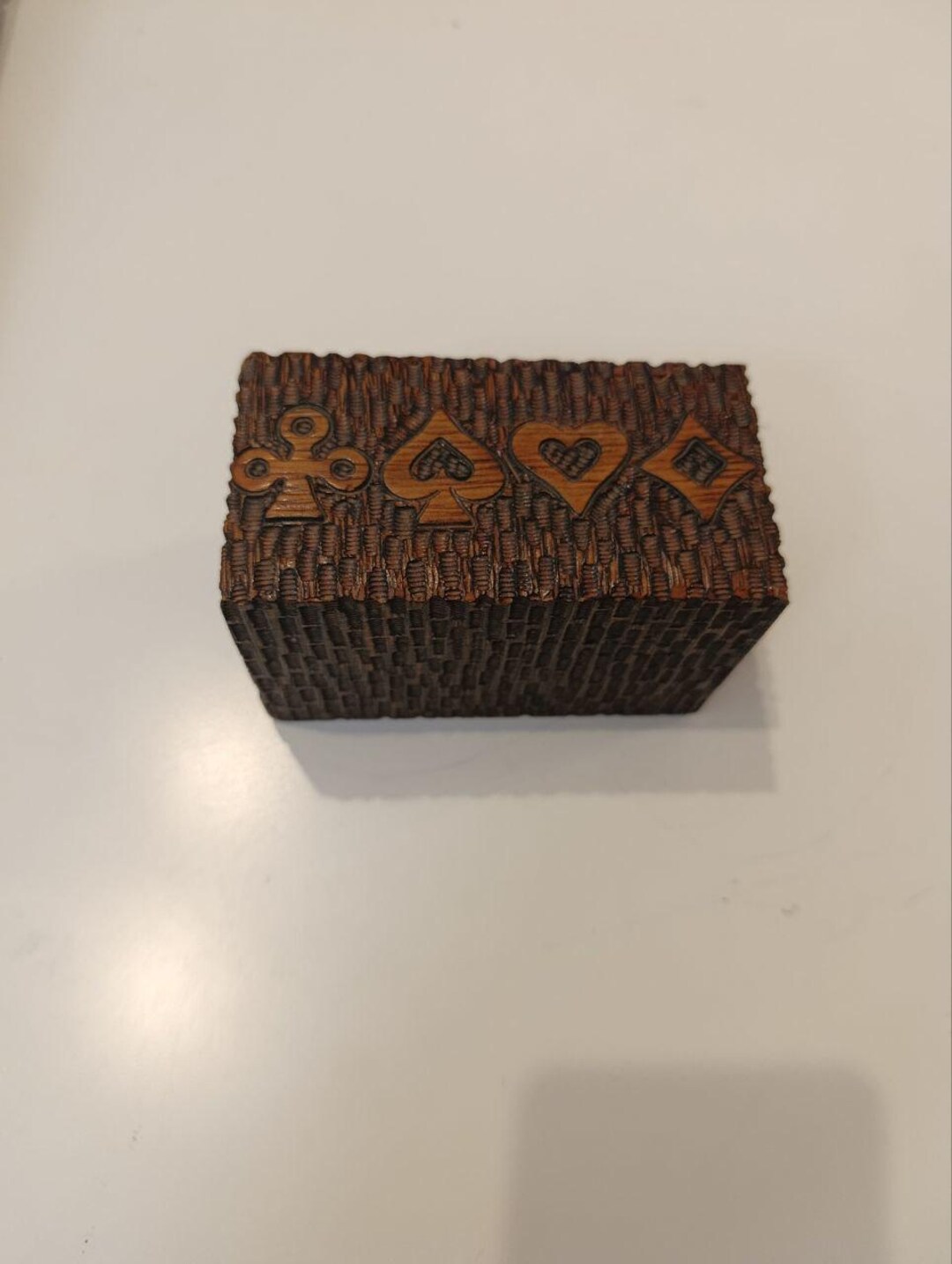 Vintage Card Box for Two Decks - Etsy