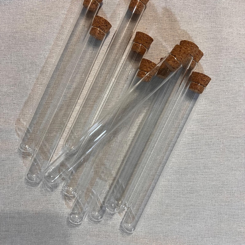 Test Tube With Cork - Etsy