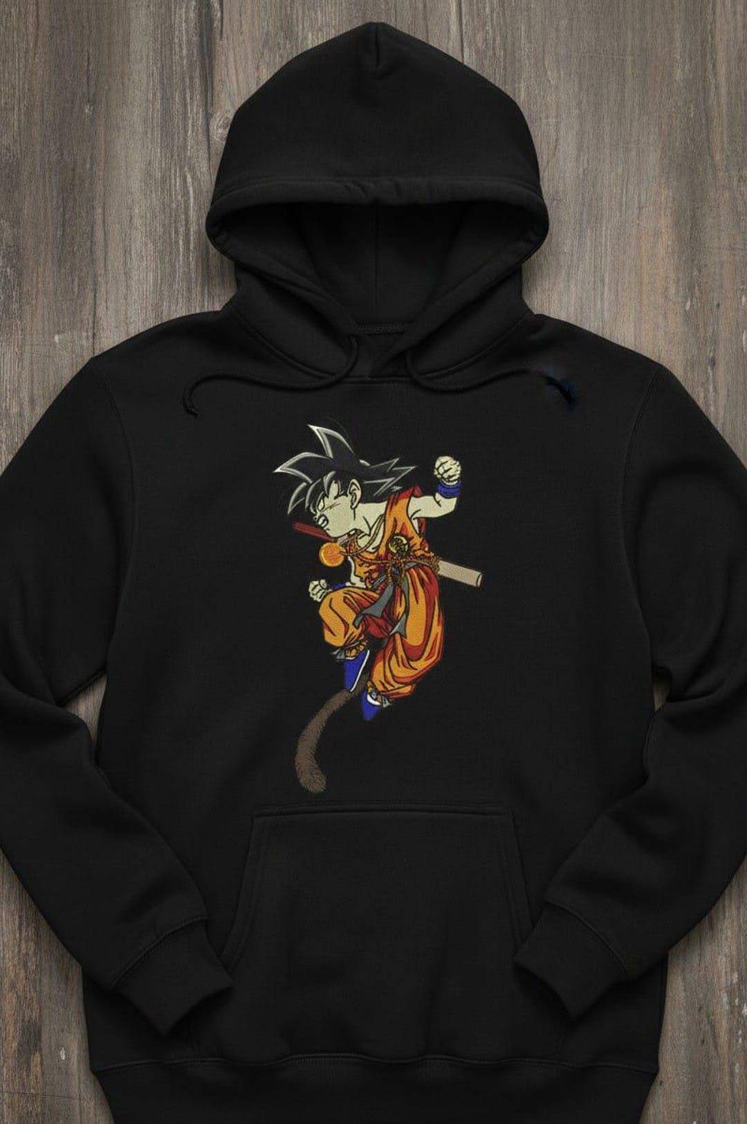 Kid Goku Embroidery Design – Dragon Ball Z Anime Pattern (PES DST ...