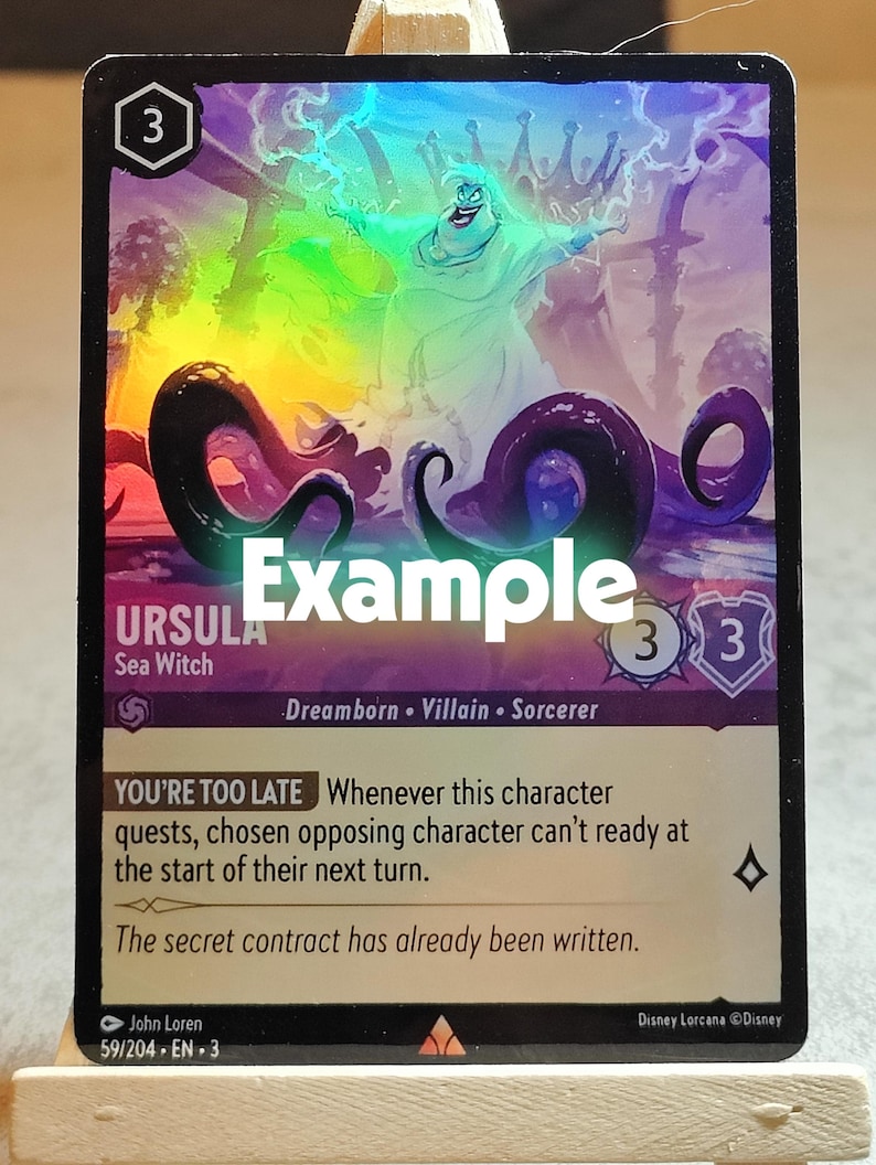 Stitch - Experiment 626 Orica - TCG - Holo Card - Proxy Lorcana - Etsy