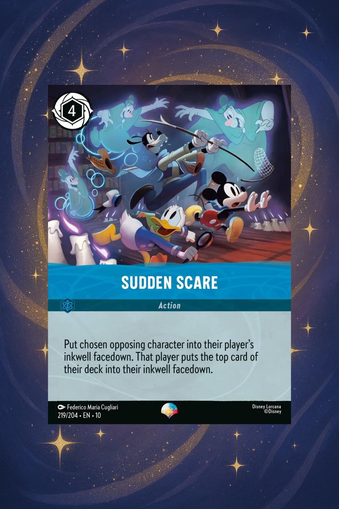 Sudden Scare Orica - TCG - Holo Card - Proxy Lorcana - Etsy