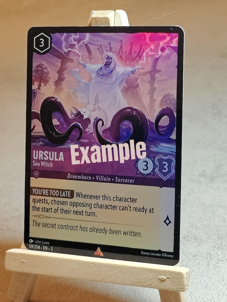 Stitch - Experiment 626 Orica - TCG - Holo Card - Proxy Lorcana - Etsy