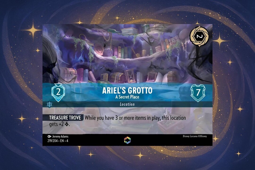 Ariel's Grotto - A Secret Place Orica - TCG - Holo Card - Proxy Lorcana ...