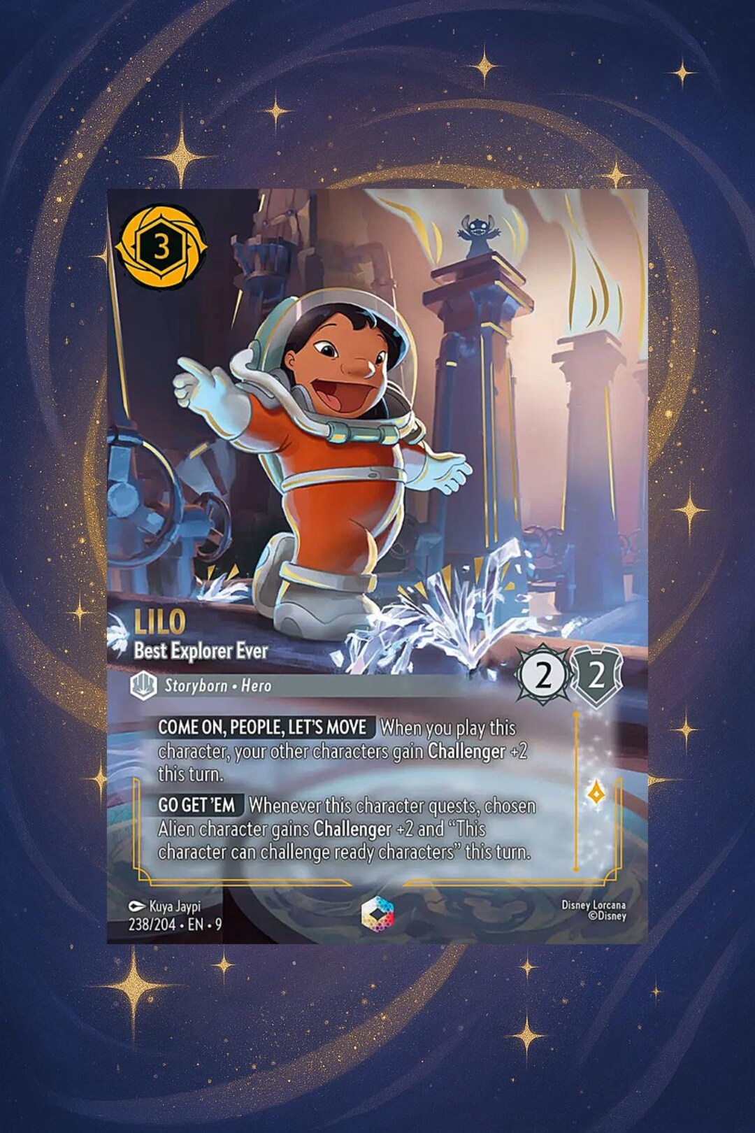 Lilo - Best Explorer Ever Orica - TCG - Holo Card - Proxy Lorcana - Etsy