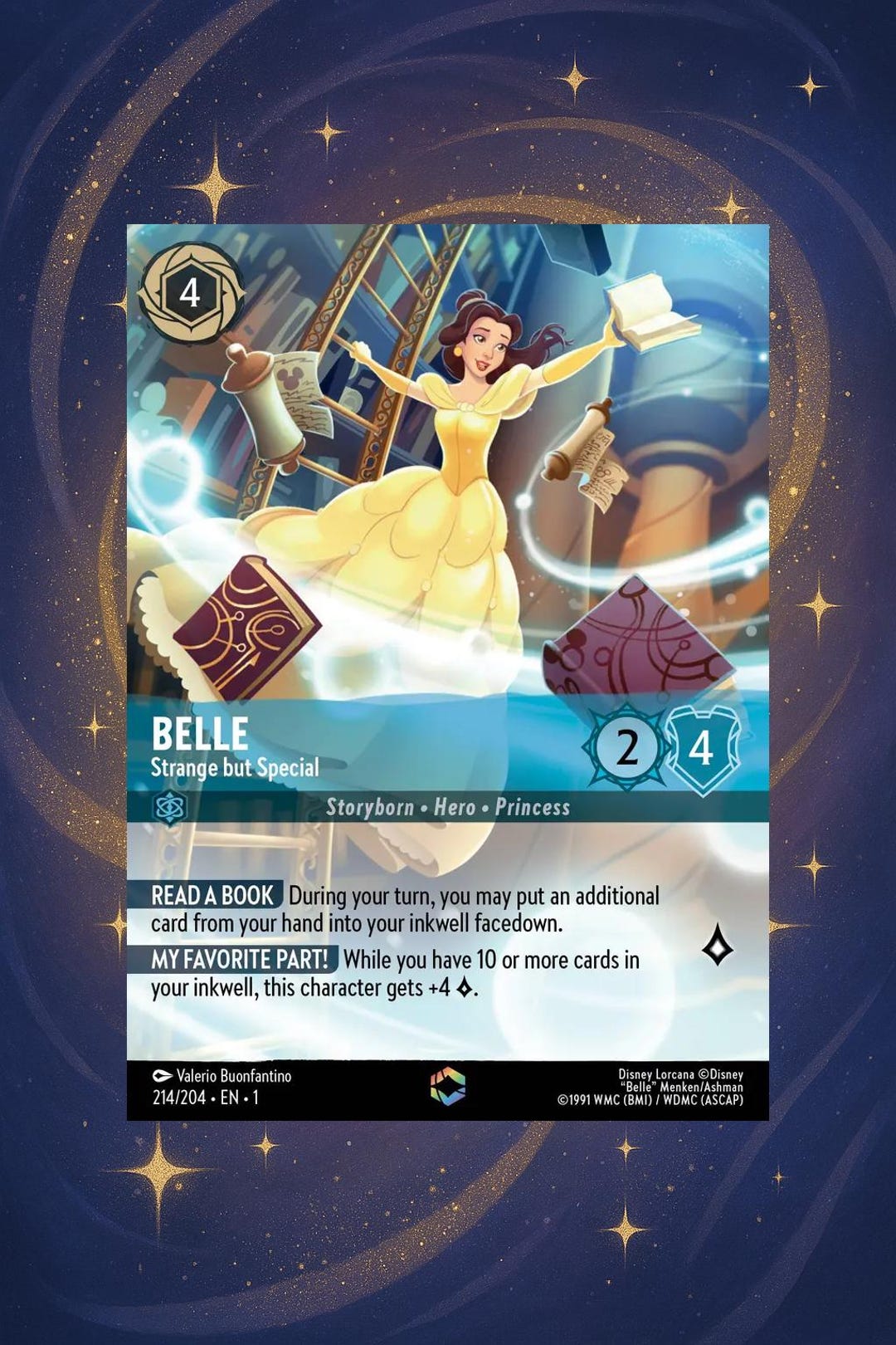 Belle - Strange but Special Orica - TCG - Holo Card - Proxy Lorcana - Etsy