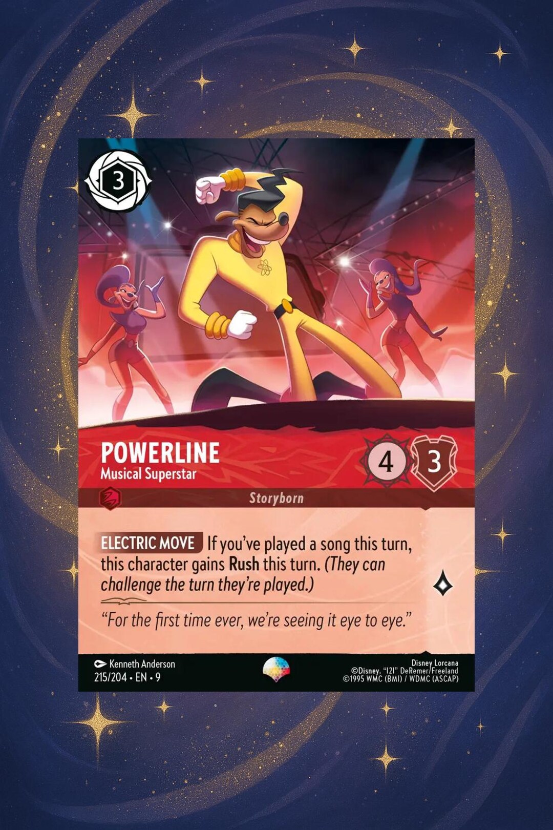 Powerline - Musical Superstar Orica - TCG - Holo Card - Proxy Lorcana ...