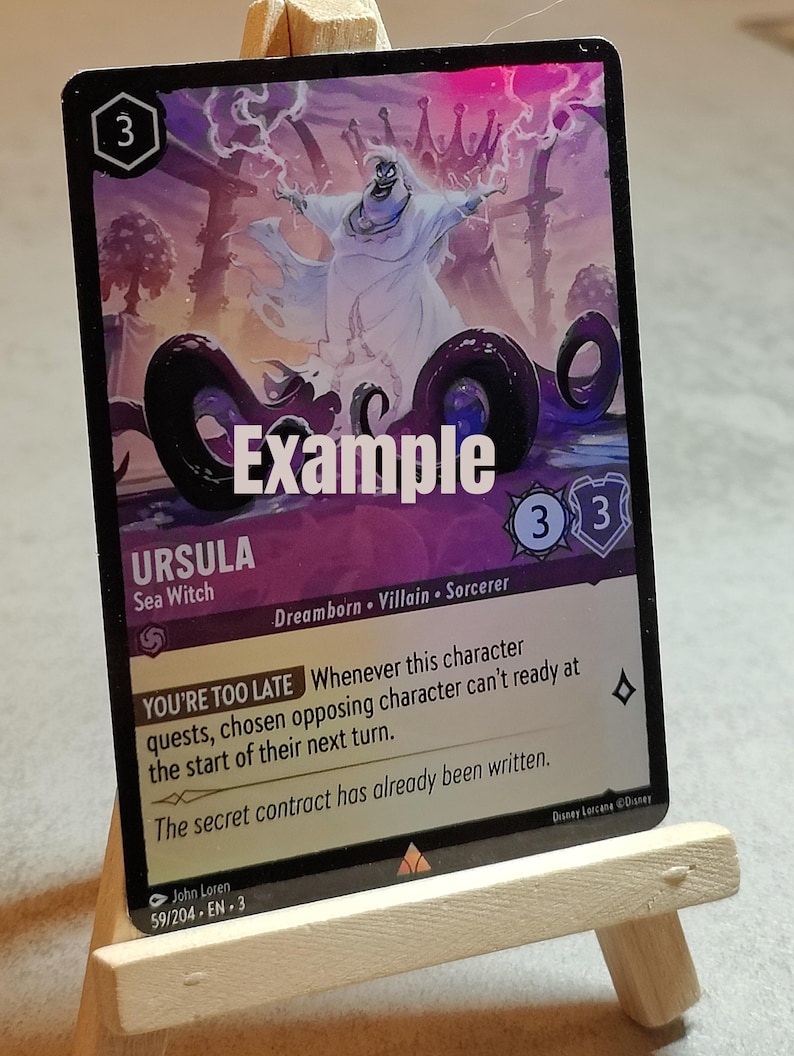 Stitch - Experiment 626 Orica - TCG - Holo Card - Proxy Lorcana - Etsy