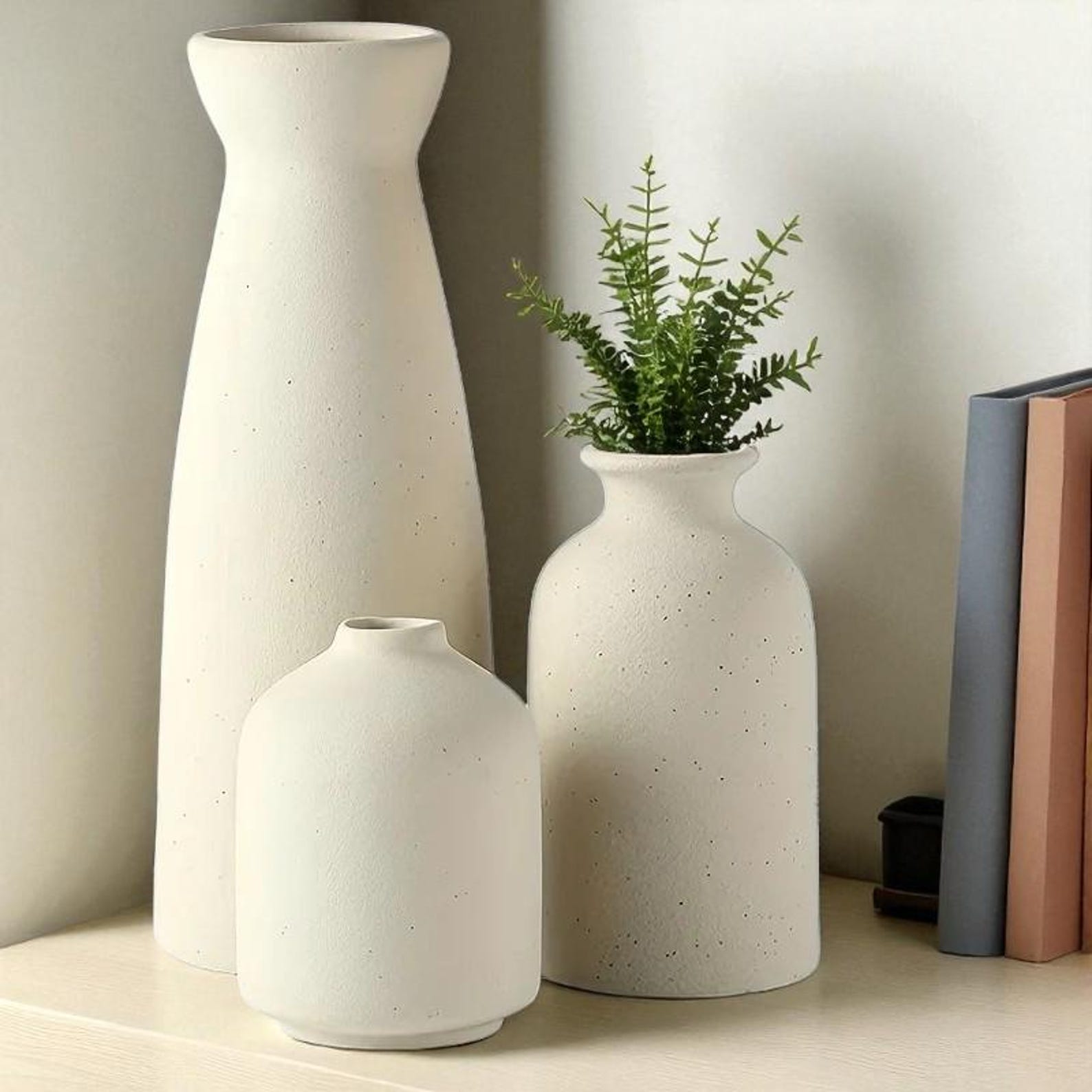 Modern Vase, Ceramic Vase, Abstract Design, Minimalist Home Decor ...