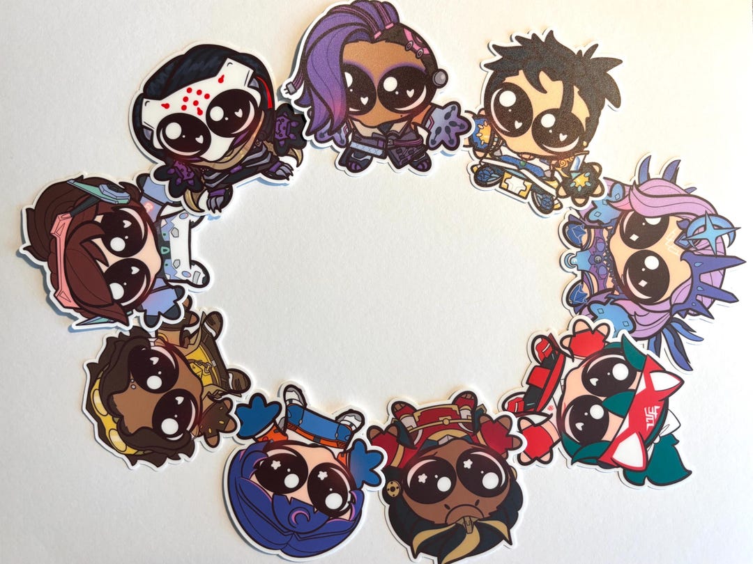 Overwatch Goober Stickers - Etsy