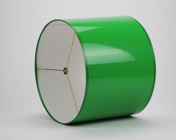 High Gloss Green Lamp Shades - Etsy