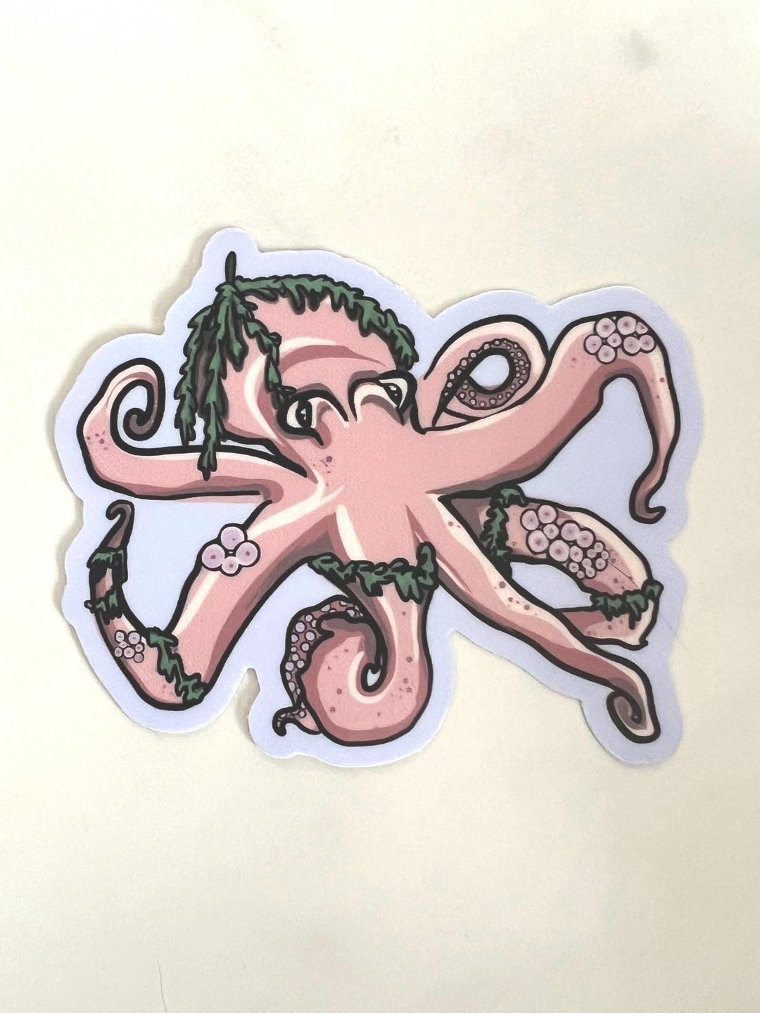 Octopus Kelp Sticker – Sea Creature, Nature Water Waterproof, Cute ...