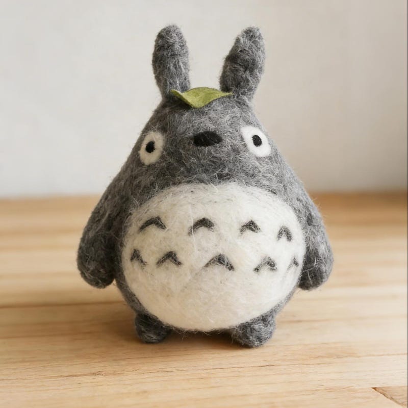 Felt Totoro - Etsy