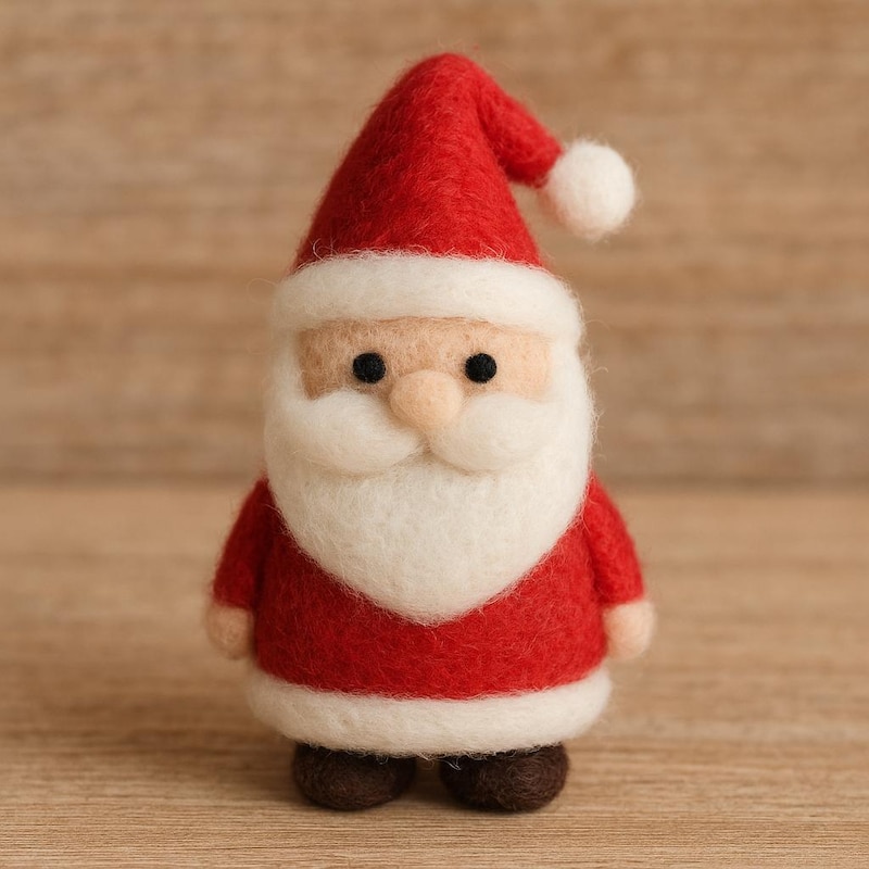 Vintage Santa Figurine Mini - Etsy