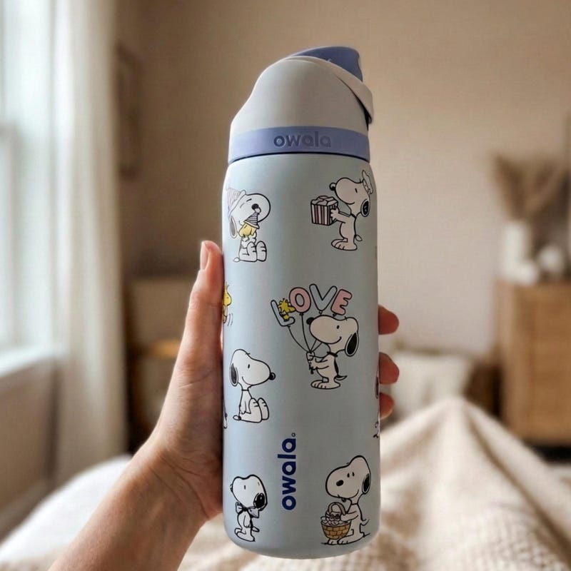 Peanuts Owala Water Bottle - Etsy
