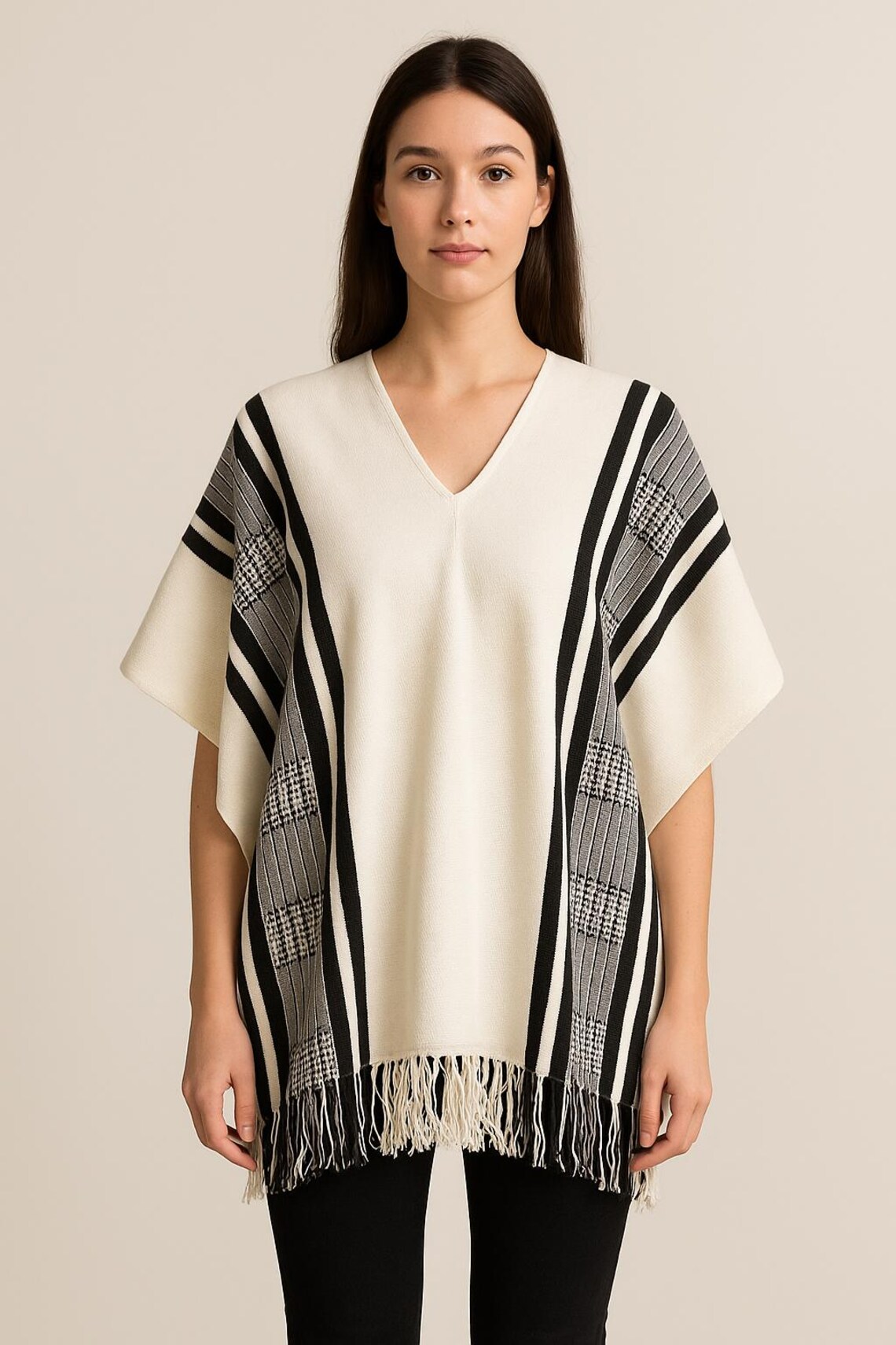 Poncho Colombiano Costeño En Crudo - Etsy