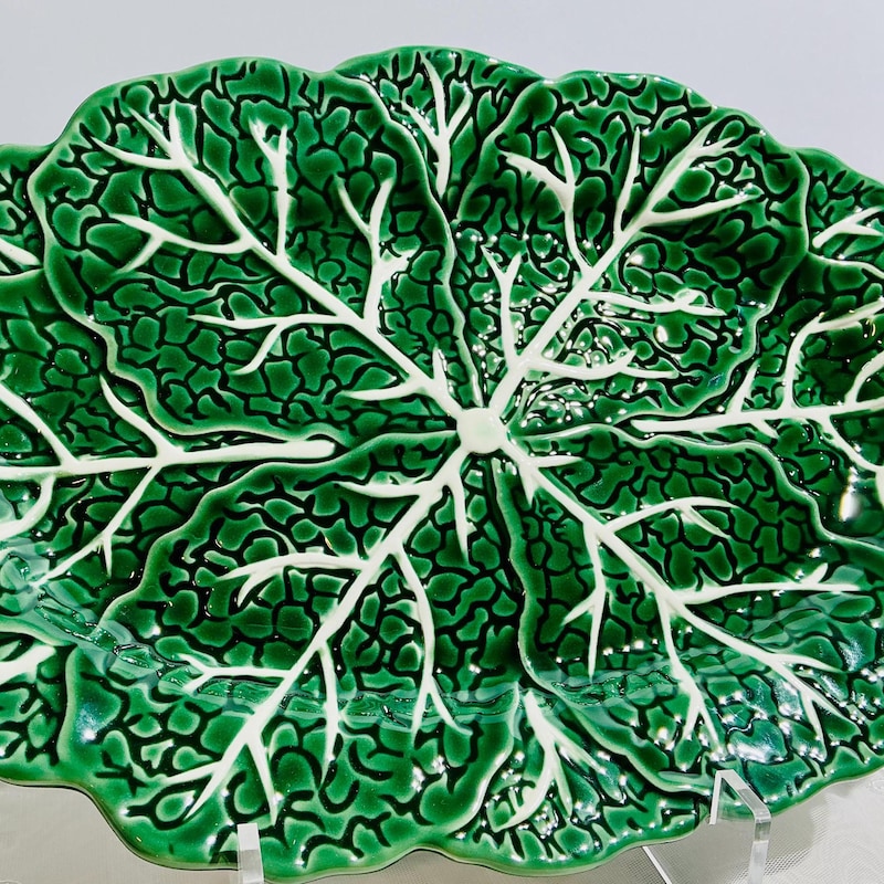 Ceramic Leaf Dinnerware - Etsy