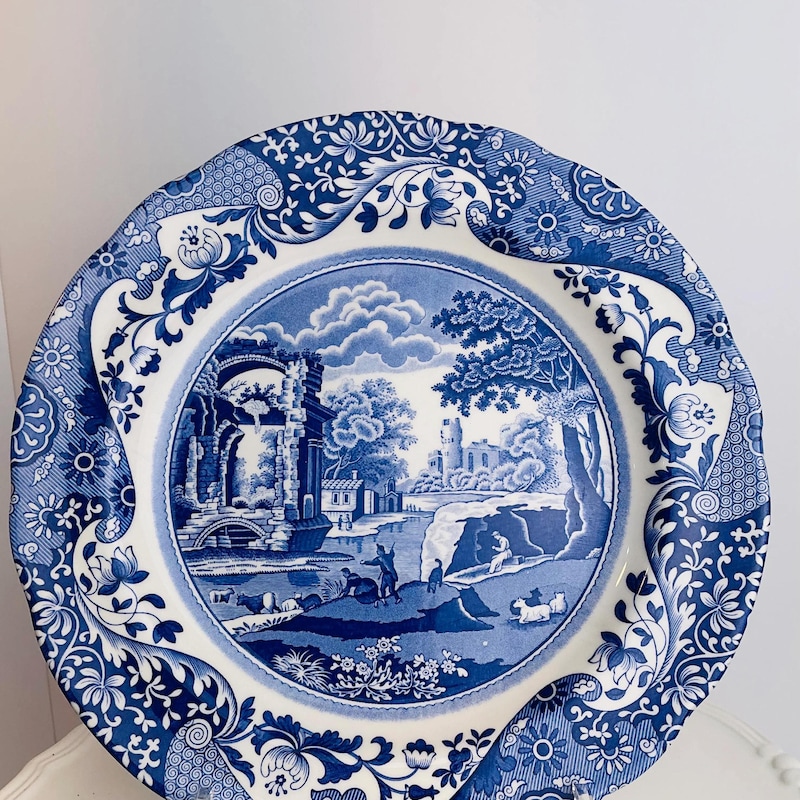 Italian Blue Dinnerware - Etsy