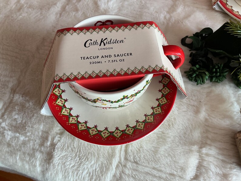 Set of 2 Cath Kidston Teacup and Saucer - Etsy