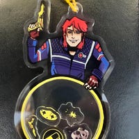 Jet Star MCR Danger Days Shaker Keychain - Etsy