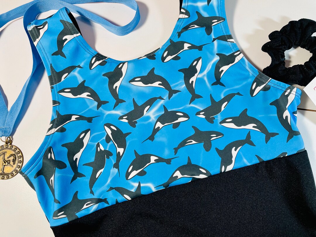 Orca Gymnastics or Dance Leotard by AERO Leotards - Etsy