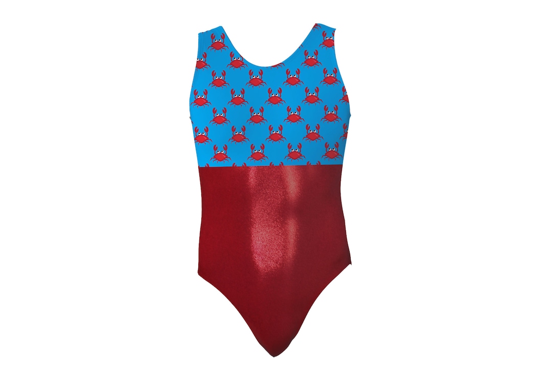Beach Crabs Gymnastics Leotard Girls Toddlers Kids Teens Dance Ballet ...